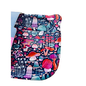 COOK WITH COLOR Containers with Lids - Plastic Food Storage Containers - Meal Prep Containers -10 Lunch Containers with 10 Lids, Airtight Reusable Containers -33.8 Oz / 1 L (BLUSHROOMS)