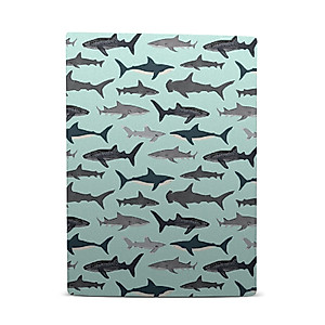 Head Case Designs Officially Licensed Andrea Lauren Design Sharks Art Mix Matte Vinyl Faceplate Sticker Gaming Skin Case Cover Compatible with Sony Playstation 5 PS5 Digital Edition Console