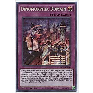 Dinomorphia Domain - BACH-EN068 - Secret Rare - 1st Edition