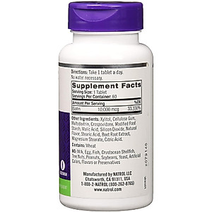Natrol Biotin 10000mcg FST Dslv