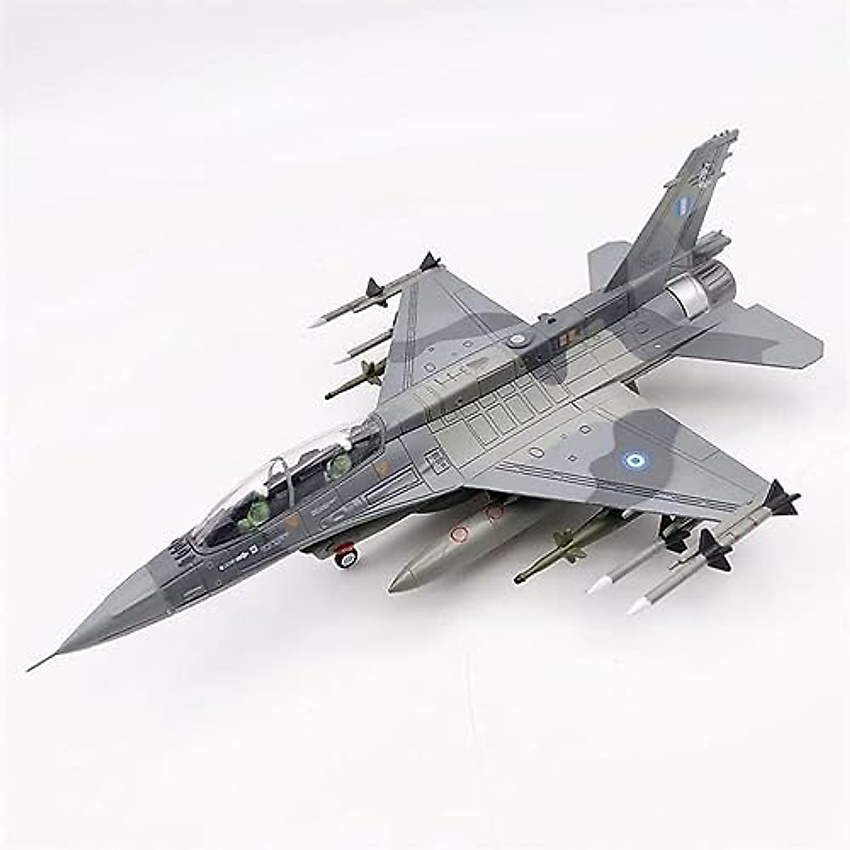 Flmenunu F-16D Fighter Jet Airplane Model 1/72 Falcon Military Aircraft Diecast Models