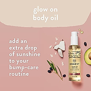 The Honest Company Mama Glow On Body Oil, 4.2 Fl Oz
