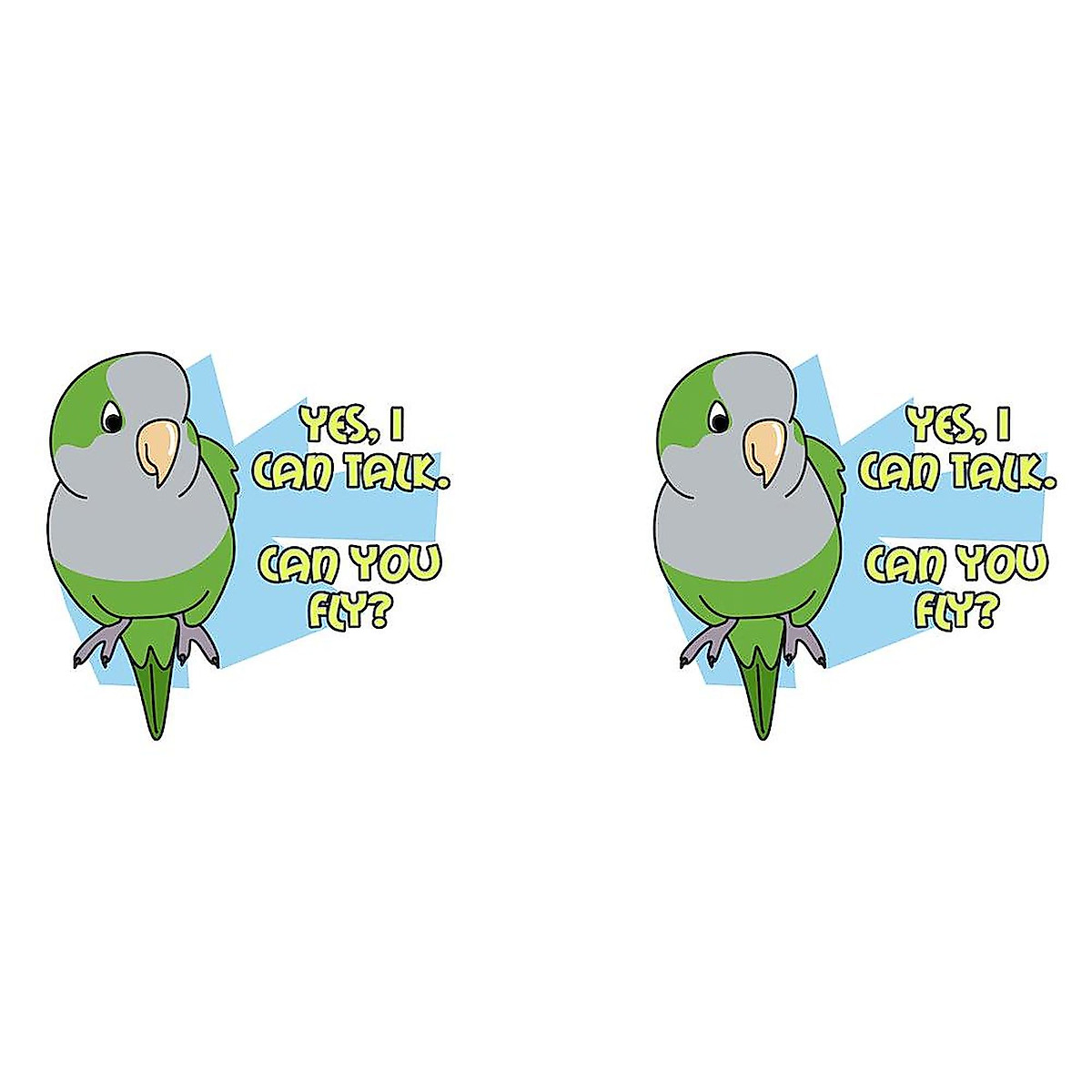 CafePress Can You Fly Quaker Parrot Mug Ceramic Coffee Mug, Tea Cup 11 oz