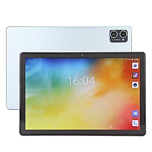 EBTOOLS Tablet, 10.1 Inch HD IPS Screen,10 Core CPU, 12GB RAM 256GB ROM Large Storage, 8800mAh 5G WiFi Office Tablet with GPS Navigation for Home School 100‑240V (Grey)