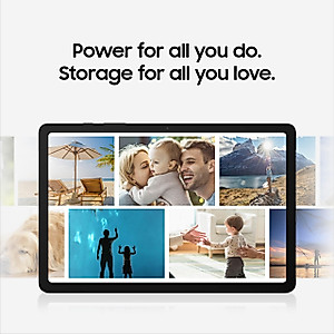 SAMSUNG Galaxy Tab A9+ 10.9” 64GB Android Tablet, Big Screen, Quad Speakers, Upgraded Chipset, Multi Window Display, Slim, Light, Durable Design, US Version, 2023, Graphite (Renewed)