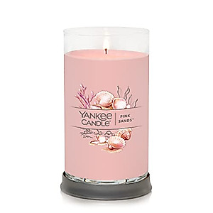 Yankee Candle Pink Sands™ Signature Medium Pillar Candle, 14.25oz