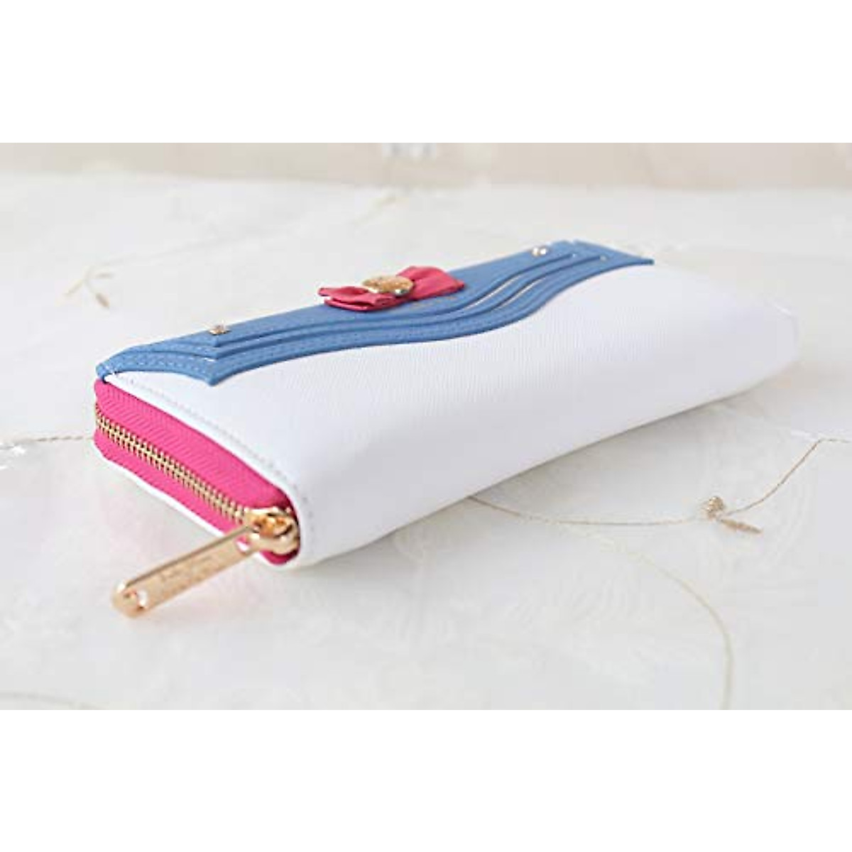CORIRESHA Cute Small Wallet Exquisite Bowknot Kawaii Card Holder for Girls