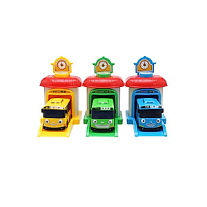 Tayo Rogi Lani Shooting-Car Station - The Little Bus Tayo Friends Toy Car
