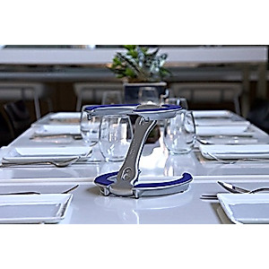 Trivae Unique Patented Pan Lid, Utensil and Pot Holder, Dish/Cake Serving Stand and Trivet in One for The Kitchen Lover