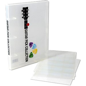 UniKeep Guitar Pick Collection Kit - Holds 225 Picks - Clear Case