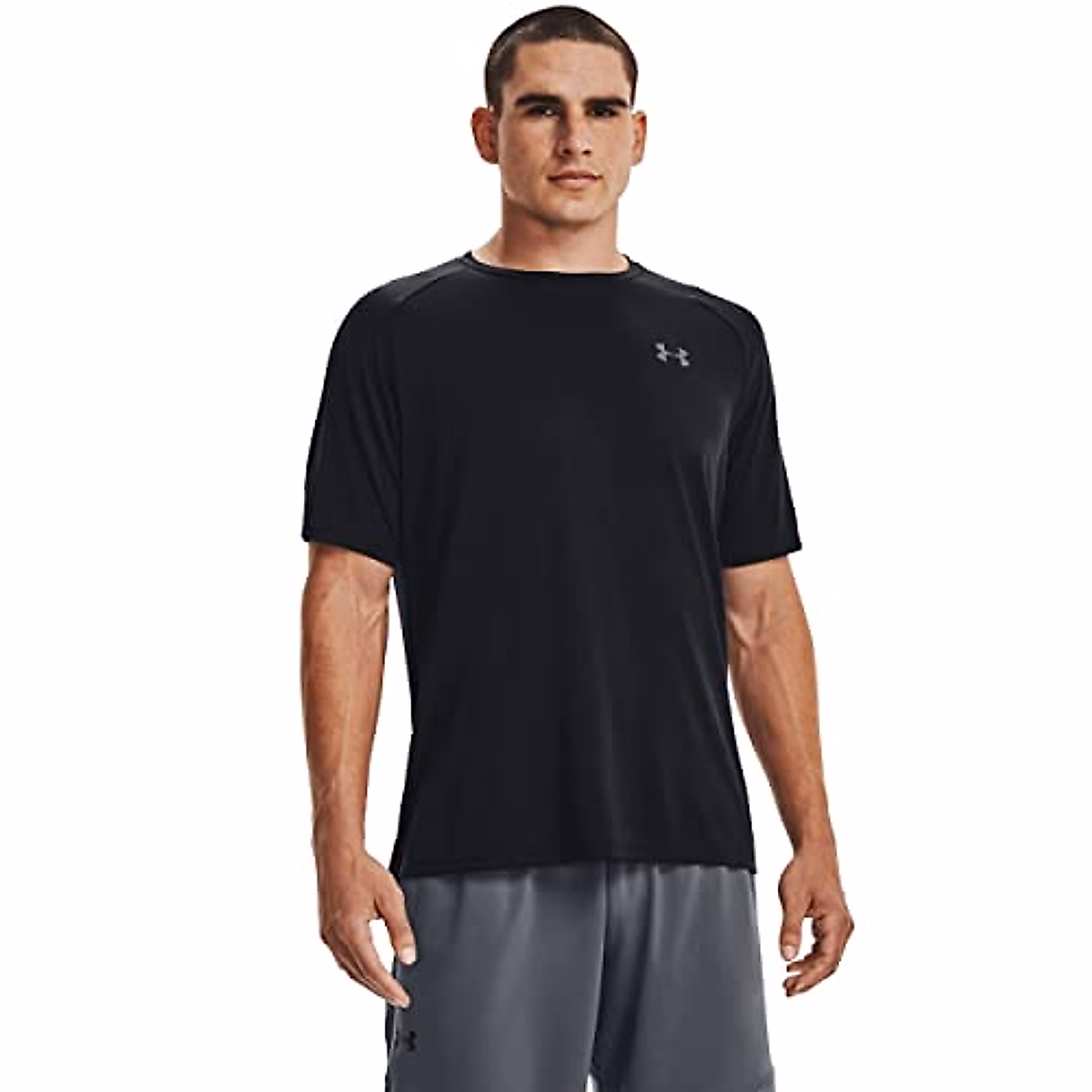 Under Armour Men's Tech 2.0 Short-Sleeve T-Shirt , Black (001)/Graphite , X-Large Tall
