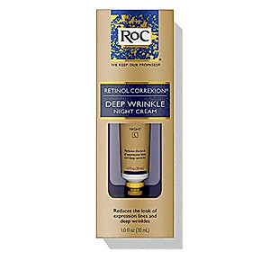 2 Pack - RoC Retinol Correxion Deep Wrinkle Night Cream 1.0 fl. oz (30 ml)