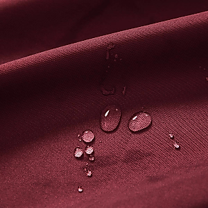 8' x 5' Grill Gazebo Shelter, Outdoor BBQ Gazebo with Double Tier Soft Top, Grill Canopy Tent with Hook and Shelves for Patio Backyard, Steel Frame, Burgundy