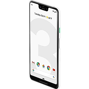 Google Pixel 3 XL 128GB Unlocked GSM & CDMA 4G LTE Android Phone w/ 12.2MP Rear & Dual 8MP Front Camera - Just Black