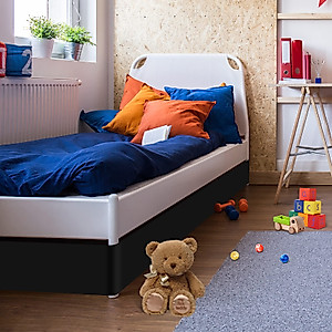 Widen Under Sofa Toy Blocker Adjustable Bumper Under Bed Blocker for Pets Under Couch Blocker Under Bed Blocker with Adhesive Mounting Strap for Avoid Things Sliding (32.8 Ft Long, 4.7 Inch Width)