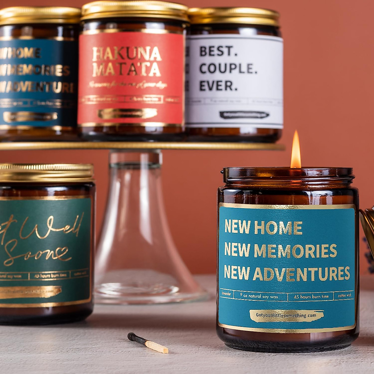 House Warming Gifts for New Home - New Home Candle - New Apartment Housewarming Gifts Ideas for 1st First Time Homeowner - New Home Gift Ideas - Housewarming Gift for Women, Neighbors, Friends
