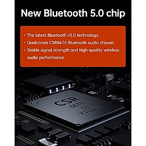 GITANK Bluetooth 5.0 aptX-HD Adapter for Range Rover, Land Rover, Jaguar iPod iPhone Music Interface Wireless Audio Car Kit