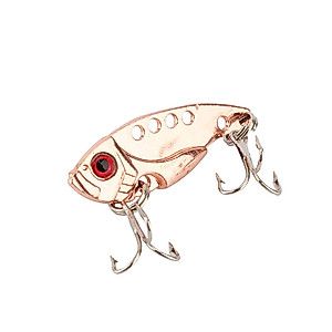 Fishing Spoons, Spoon Fishing Lures Fishing Spinner Baits Crank Baits Metal Sequin with Treble Hooks Flutter Fish Lures Tackle for Bass Crappie Trout Steel Head Salmon Pike Walleye Shad Freshwater