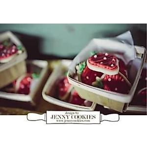 Mini Strawberry 1.5 Inch Cookie Cutter from The Cookie Cutter Shop – Tin Plated Steel Cookie Cutter