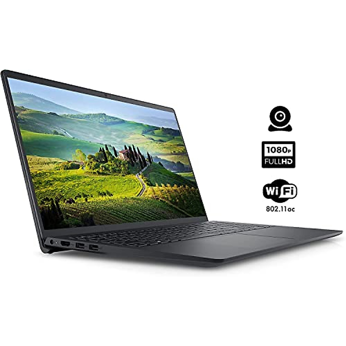 [Windows 11 Home] 2022 Newest Dell Inspiron 7415 2-in-1 Touchscreen Laptop, 14" Full HD, AMD Ryzen 5 5500U (6-core), 12GB RAM, 256GB PCIe SSD, HDMI, WiFi-6, Webcam, FP Reader, Backlit KB, Blue