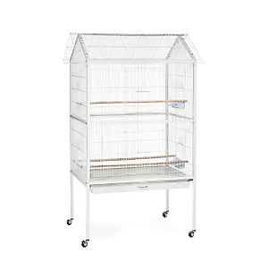 Prevue Pet Products F030 Aviary Flight Cage, White