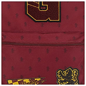 Harry Potter Hogwarts Gryffindor Backpack - Hogwarts School of Witchcraft Bookbag Knapsack For School - Boys, Girls, Adults