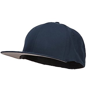 e4Hats.com Big Size Flat Bill Stretchable Fitted Cap - Navy 2XL-3XL