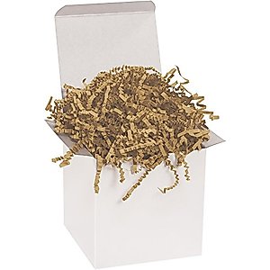 Aviditi Crinkle Cut Paper Shred Filler, Kraft, (1 Case of 10 Lbs.) for Gift Wrapping, Holidays, Craft DIY's, Basket Filling and Decoration
