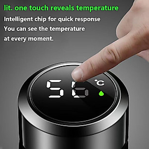 MADASD Insulated Coffee Cup for Tesla Model S,Insulated Coffee Tumbler Stainless Steel to Go for Hot/Ice Coffee Tea with Seal Lid nsulated Beverage Containers,Red