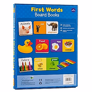 First Words (12 Board Book Set) (Early Learning)