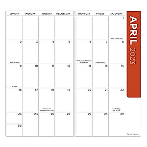 TF PUBLISHING Puppies Small Monthly Pocket Daily Planner 2023-2024 | Pocket Calendar 2023-2024 For Purse | Daily Planner 2023 - 2024 | Agenda 2023 | Calender 2023 Small Planner | 3.5" x 6.5"