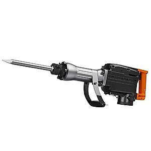 VEVOR Demolition Jack Hammer, 2200W Jack Hammer Concrete Breaker, 1350 BPM Heavy Duty Electric Jack Hammer, 4pcs Chisels Bit with Case, Black