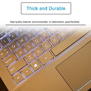 Keyboard Cover for HP 15-EH Laptop 15.6" Model 15-eh0010nr 15-eh0015cl 15-eh0095nr 15-eh0097nr eh0177ng |2021 HP Pavilion 15.6" Laptop Model 15-eg 15z-eh 15-eg0154ng US Layout Keyboard Cover -TPU