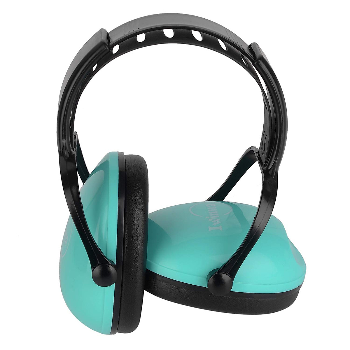 Iwinna Kids Ear Protection Safety Ear Muffs, Noise Cancelling Headphones for Childrens, Adjustable Headband Ear Dfenders for Concerts, Fireworks, Air Shows, Green