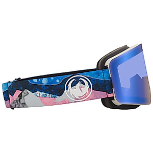 Dragon Unisex R1 OTG Snow Sport Goggle - Mountain Bliss Frame | LL Flash Blue Lens