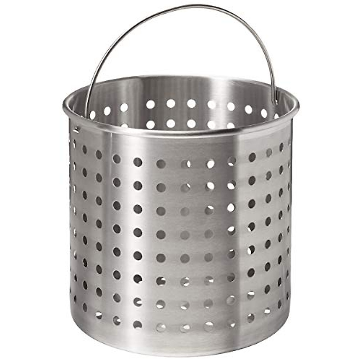 Gas One Fryer Pot 32 quart - All Purpose - Stainless Steel Tri-Ply Bottom with All Purpose Pot Deep Fryer Steam & Boiling Basket