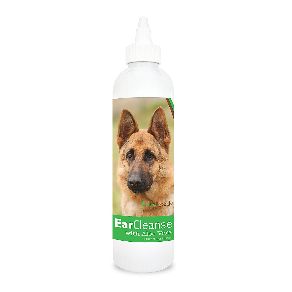 Healthy Breeds German Shepherd Ear Cleanse with Aloe Vera Cucumber Melon 8 oz
