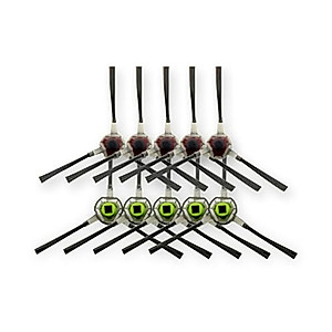 BOYWITHUKE Roller Brush Cover Side Brush Hepa Filter Mop Cloth Compatible for IRobot Compatible for Roomba Combo R1118 Robotic Vacuum Cleaner Parts Accessories (Color : Set B)