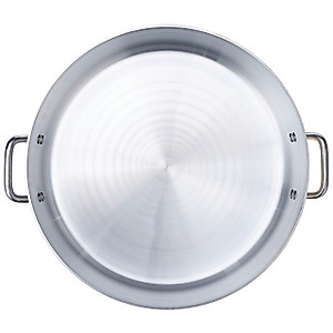 Winco USA Super Aluminum Braizer, Heavy Weight, 24 Quart, Aluminum