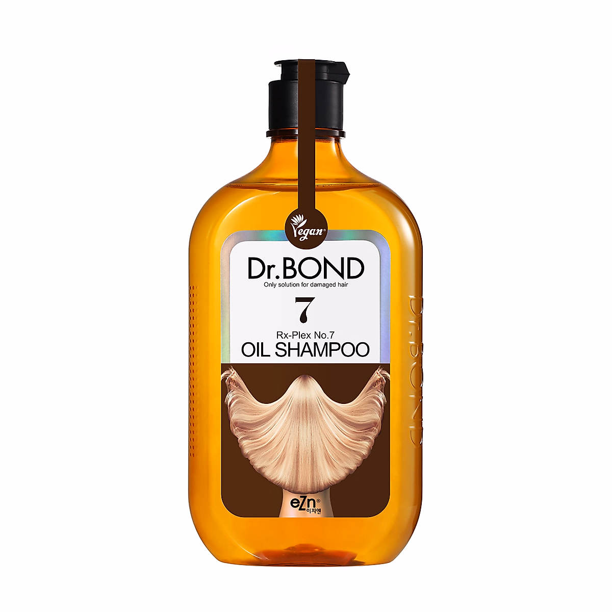 eZn Dr.Bond Oil Shampoo vegan/classic clean/For Damage Hair Type&Textures/Repair - Moisturize - Grow Healthy Hair / Free Of Sulfates, 6 kinds of Parabens, Silicones, 370g