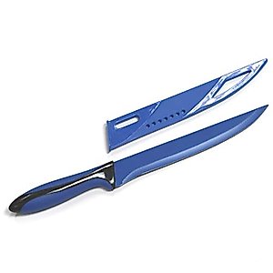 Chef Craft Carving Sheath Knife, 8", Blue/Black