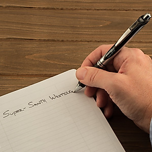 Pentel® EnerGel® Deluxe RTX Retractable Pens, Needle Point, 0.5 mm, Assorted Barrels, Blue Ink, Pack Of 3