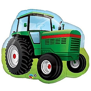 Tractor Birthday Party Balloons Decorations Farm Animal Cow John Deere Shower (MULTI, 1)