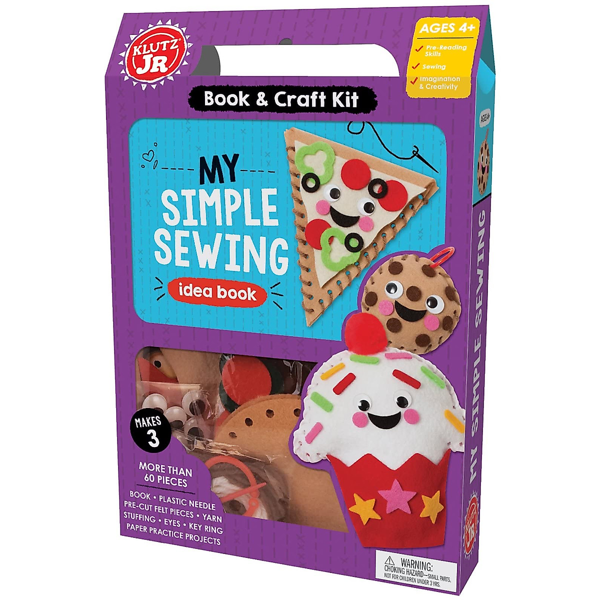 KLUTZ My Simple Sewing Jr. Craft Kit