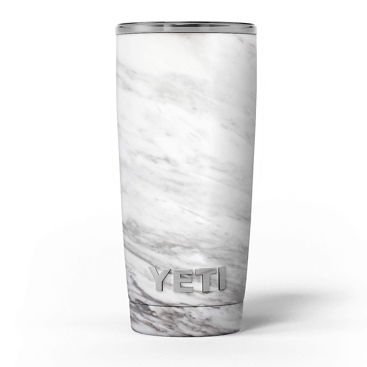 Design Skinz Slate Marble Surface V9 - Skin Decal Vinyl Wrap Kit Compatible with The Yeti Rambler Cooler Tumbler Cups