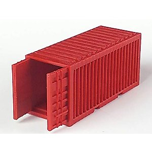 SW Replicas HO Scale 220-1300: 20' Cargo Container - Both Doors Open (Red)