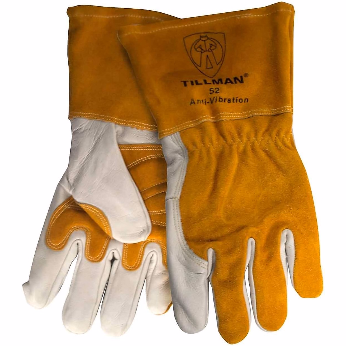 Tillman 52 Top Grain Cowhide Anti-Vibration MIG Welding Gloves, Medium