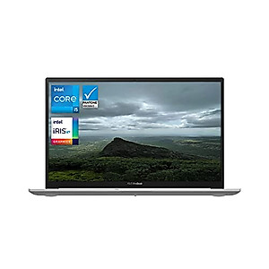 ASUS VivoBook Pro 14 OLED Business Laptop, 14" 2.8K OLED (400nits 100% DCI-P3), Intel 4-Core i5-11300H, Backlit Keyboard, Harman/kardon Audio, Windows 11 (8GB RAM | 1TB PCIe SSD)