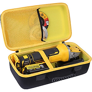 khanka Hard Tools Case Replacement for DEWALT 20V MAX Angle Grinder Tool (DCG413B), Case Only