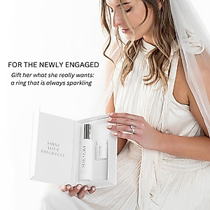 Shinery Radiance Duo Gift Set - Luxury Jewelry Wash Cleaner and Brush - Complete Cleaning Routine for Rings, Necklaces & Bracelets - Must-Have for Jewelry Lovers (1 Wash, 1 Brush)